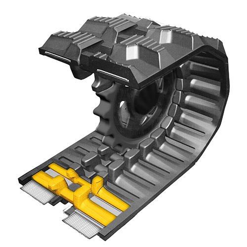 Rubber tracks for excavators and mini-excavators - Final Drive ...